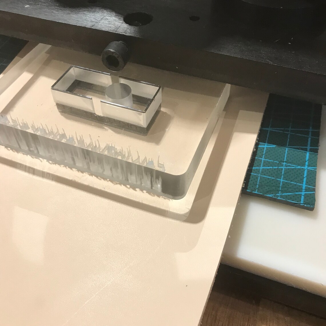 Clicker Die Cut with acrylic mount leather die cut die | Etsy