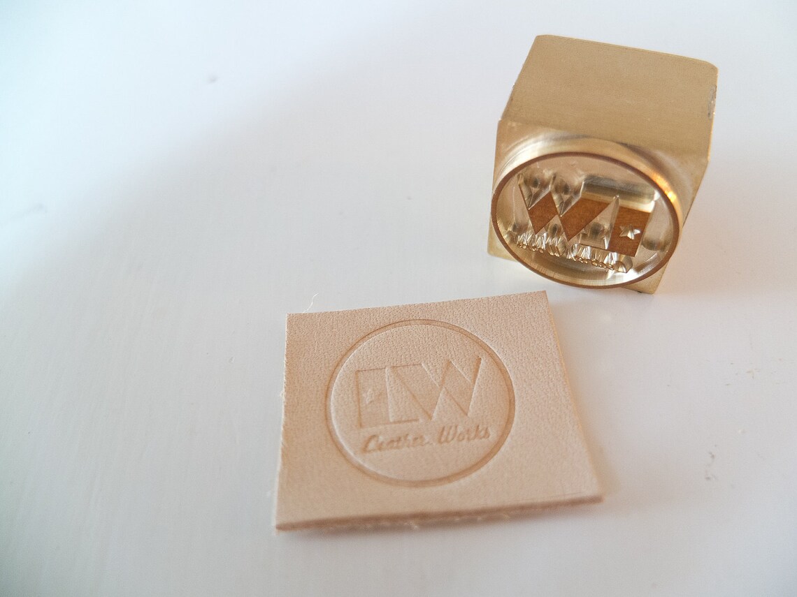 Custom Leather Stamp for Leather Embossing With Arbor Press - Etsy