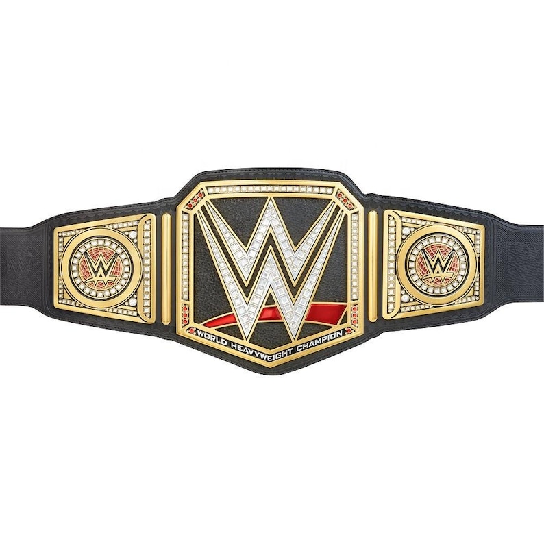 WWE Style World Heavyweight Championship Belt Replica – Adult Size ...