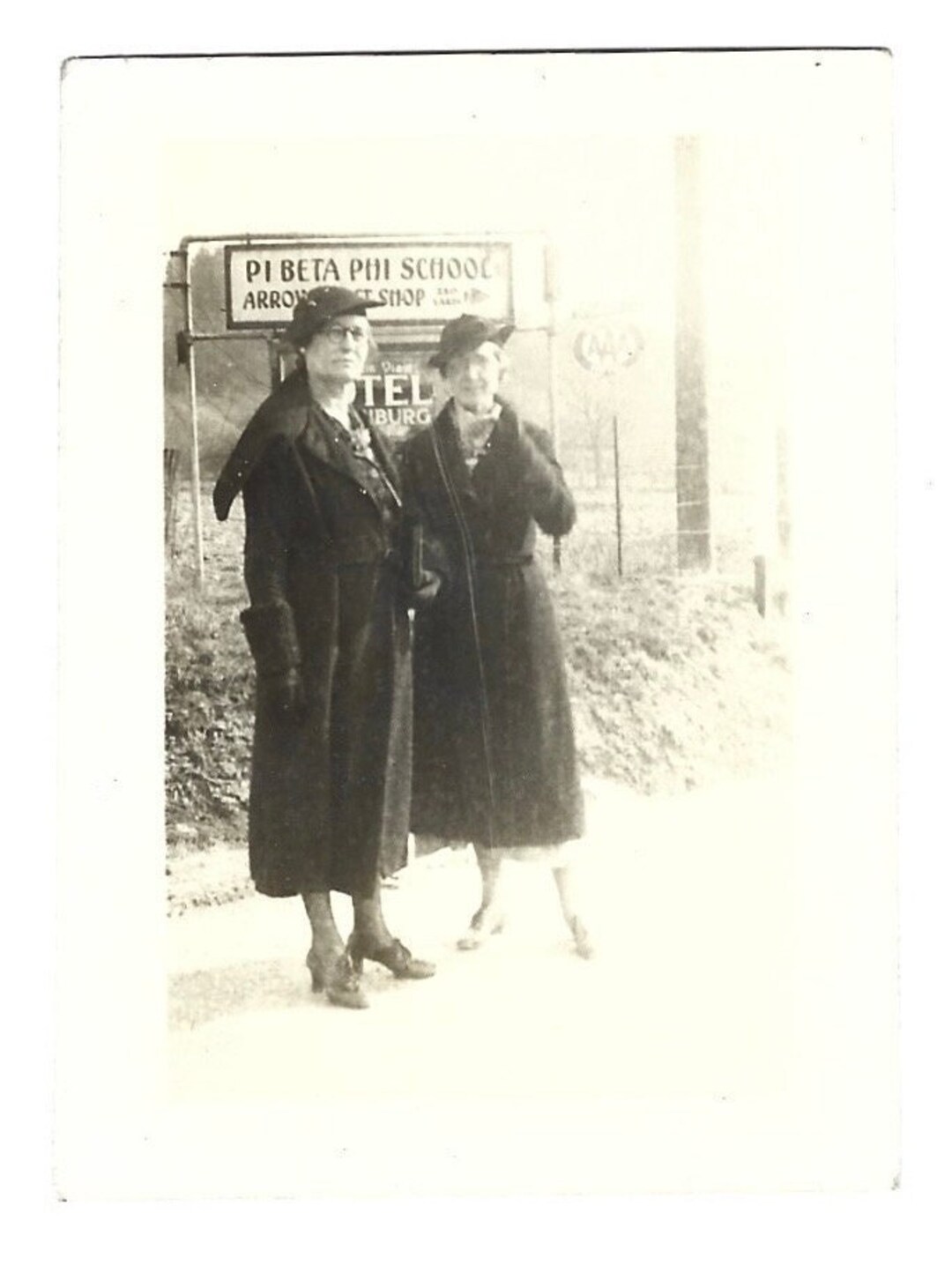 Tiny Vintage Photo Pi Beta Phi School Gatlinburg Tennessee Swarthmore ...