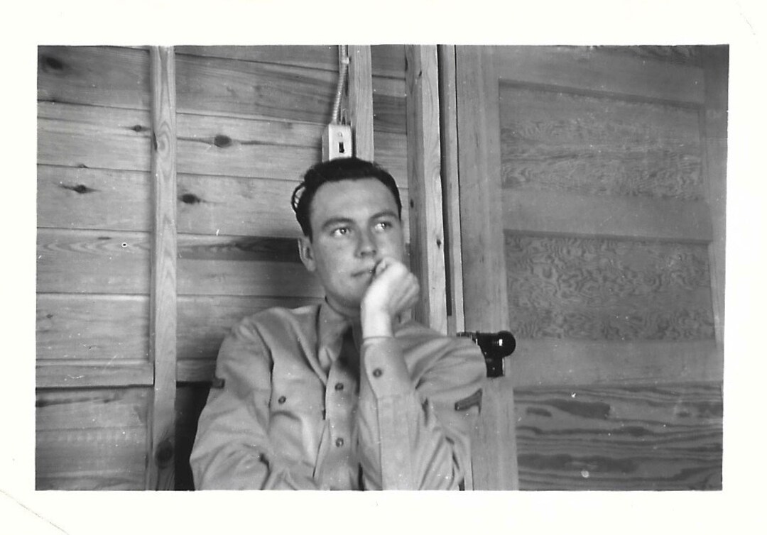 Handsome Pilot WWII US Army Air Corp Lubbock Texas Military History ...