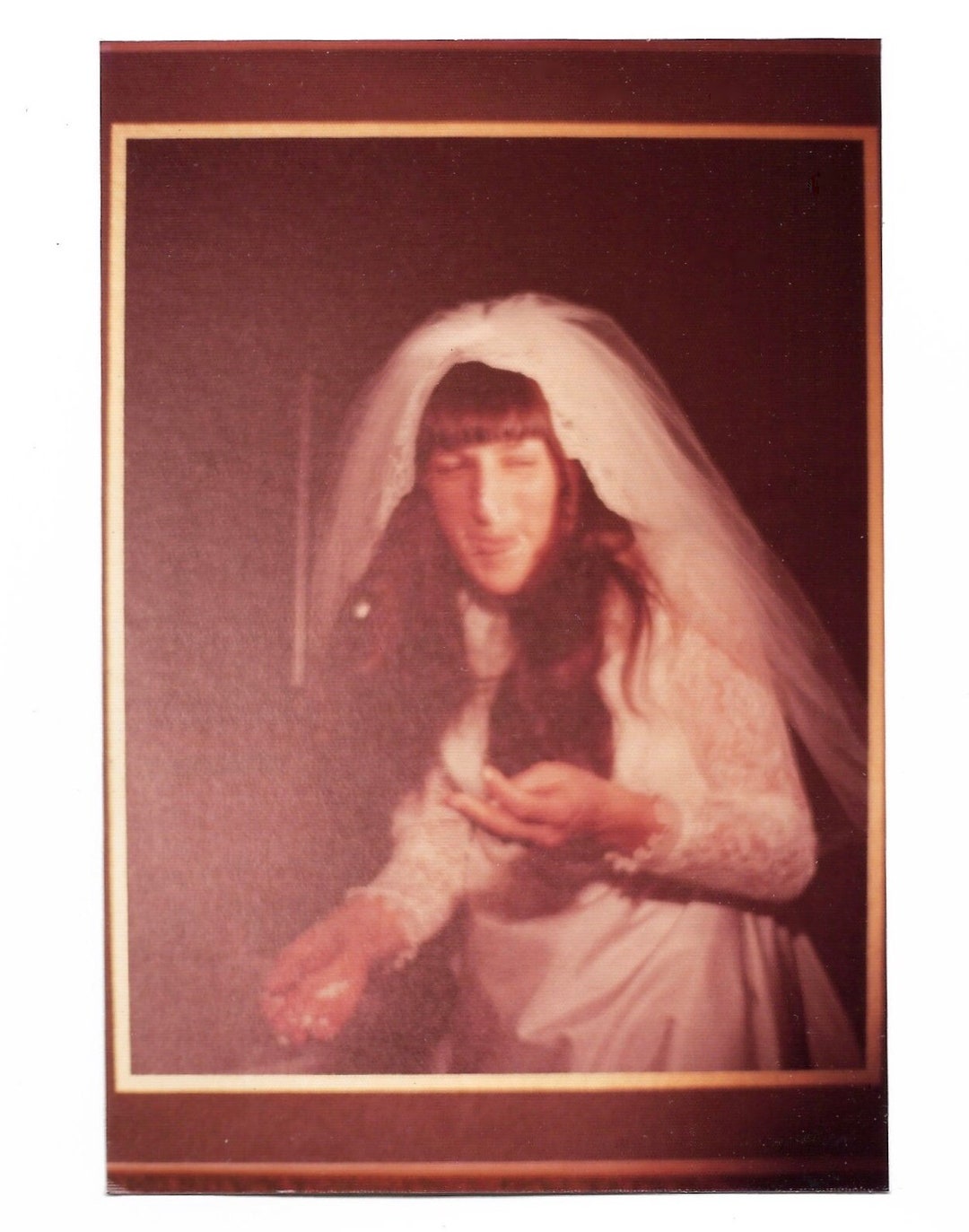 Goofy Bride Wears Wedding Cake Original 1960s Wedding - Etsy