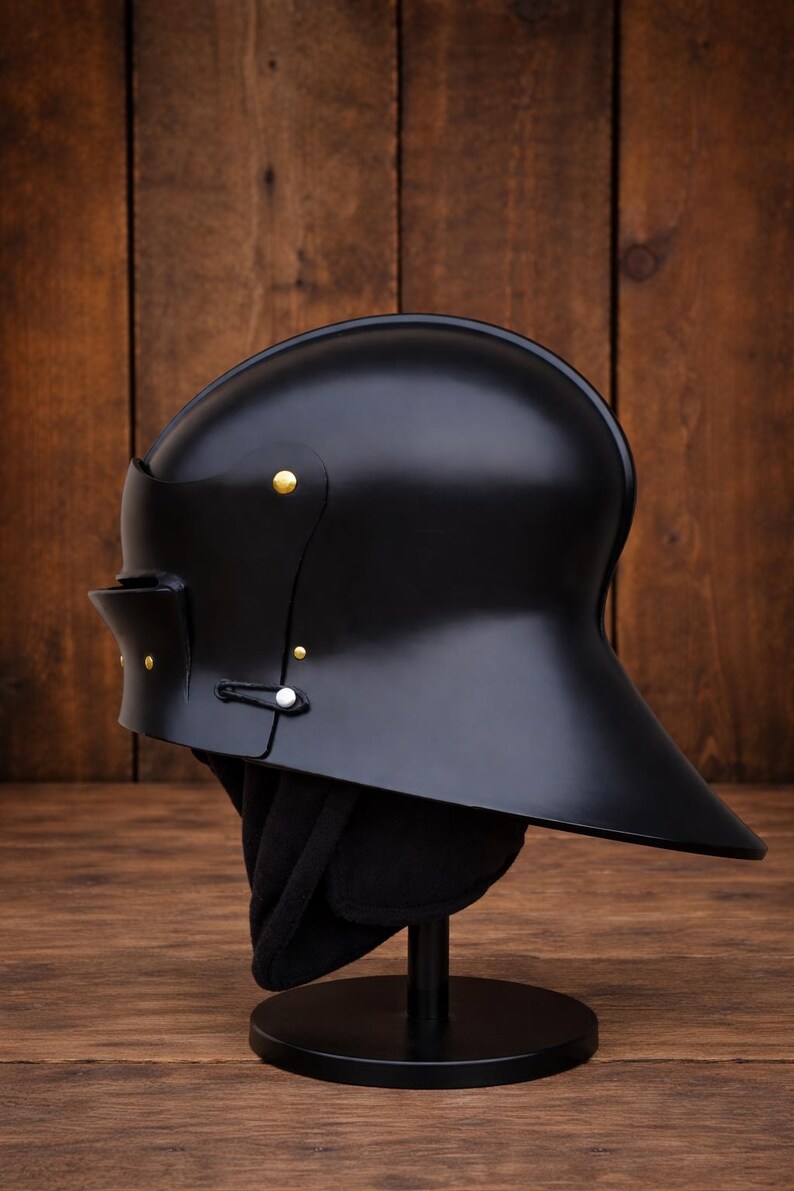 Medieval German Sallet Helmet Gothic Armor Replica LARP Helmet Cosplay ...