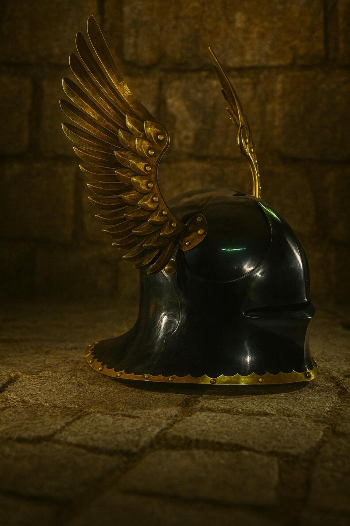 German Sallet Helmet Medieval Knight Armor Replica Gothic Sallet Helmet ...