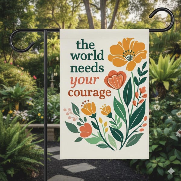 Courage Sign - Etsy
