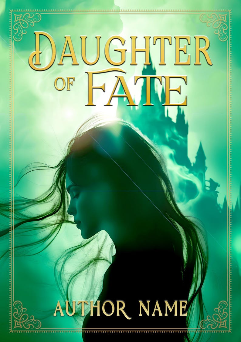 Fantasy Romance Ebook Cover| Premade Romantic Cover Design | Prepaid ...