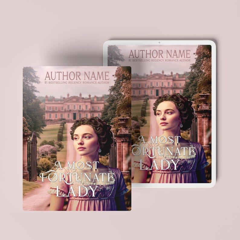 Regency Historical Romance Ebook Cover | Premade Romance Cover ...