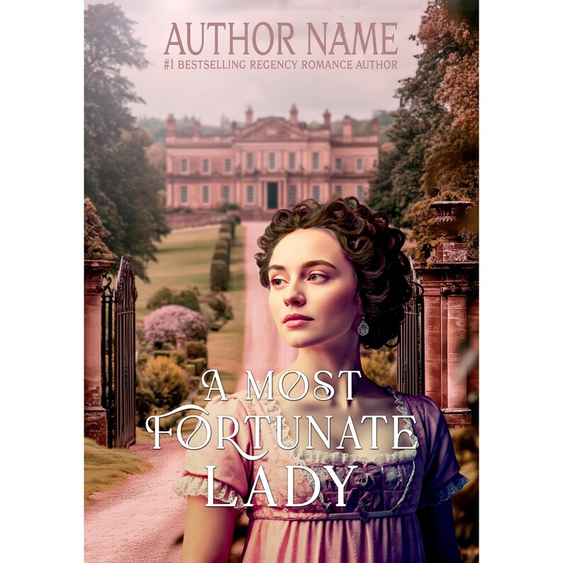 Regency Historical Romance Ebook Cover | Premade Romance Cover ...