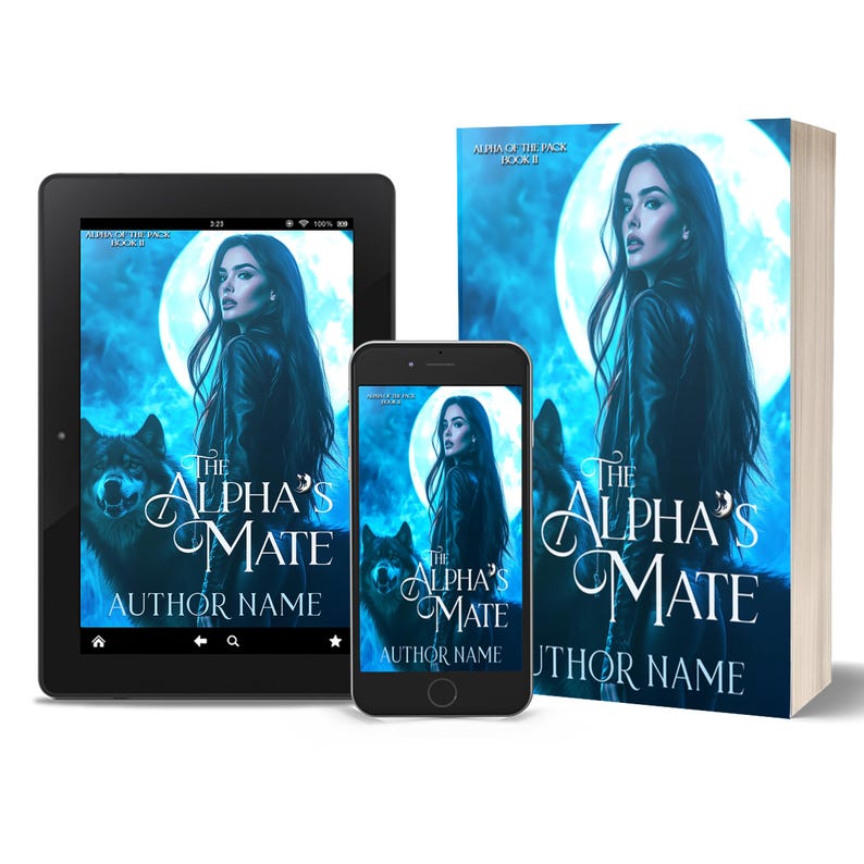 Shapeshifter Paranormal Romance Ebook Cover| Premade Romantic Cover ...