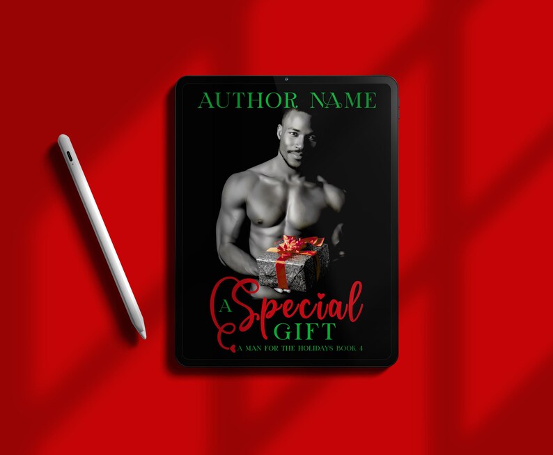 Contemporary Romance Book Cover | POC Book Cover | Christmas Themed ...