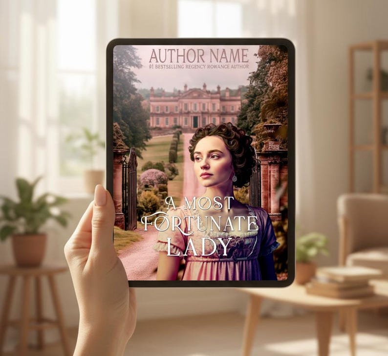 Regency Historical Romance Ebook Cover | Premade Romance Cover ...