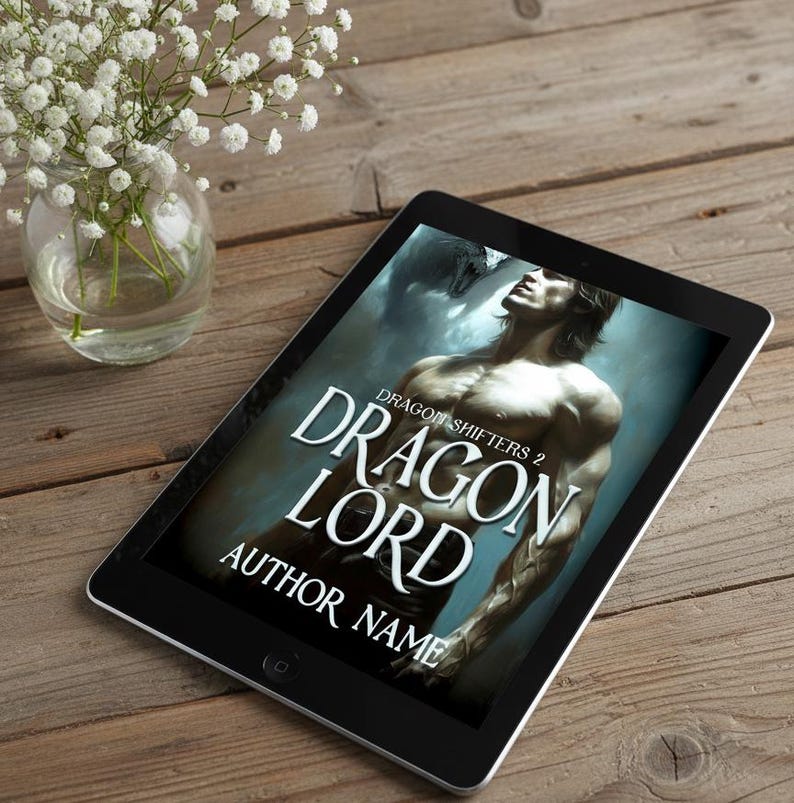 Dragon Premade Ebook Cover | Shapeshifter Paranormal Romance Design ...