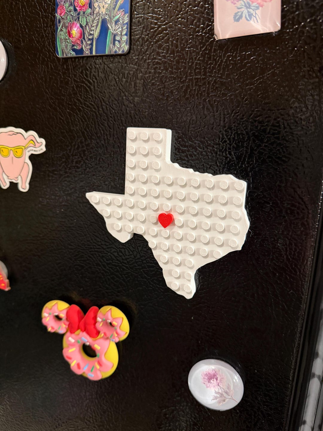 Lego State Pride Fridge Magnets With Moveable Heart | 3D Printed Magnet ...