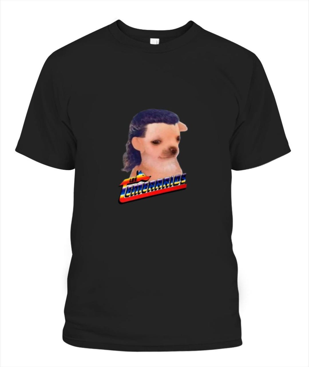 Los Temerarios Meme T-shirt – Funny Retro Dog Graphic Tee – Viral Humor ...