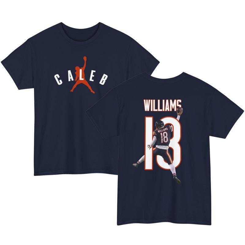 Caleb Williams Jumpman - Etsy