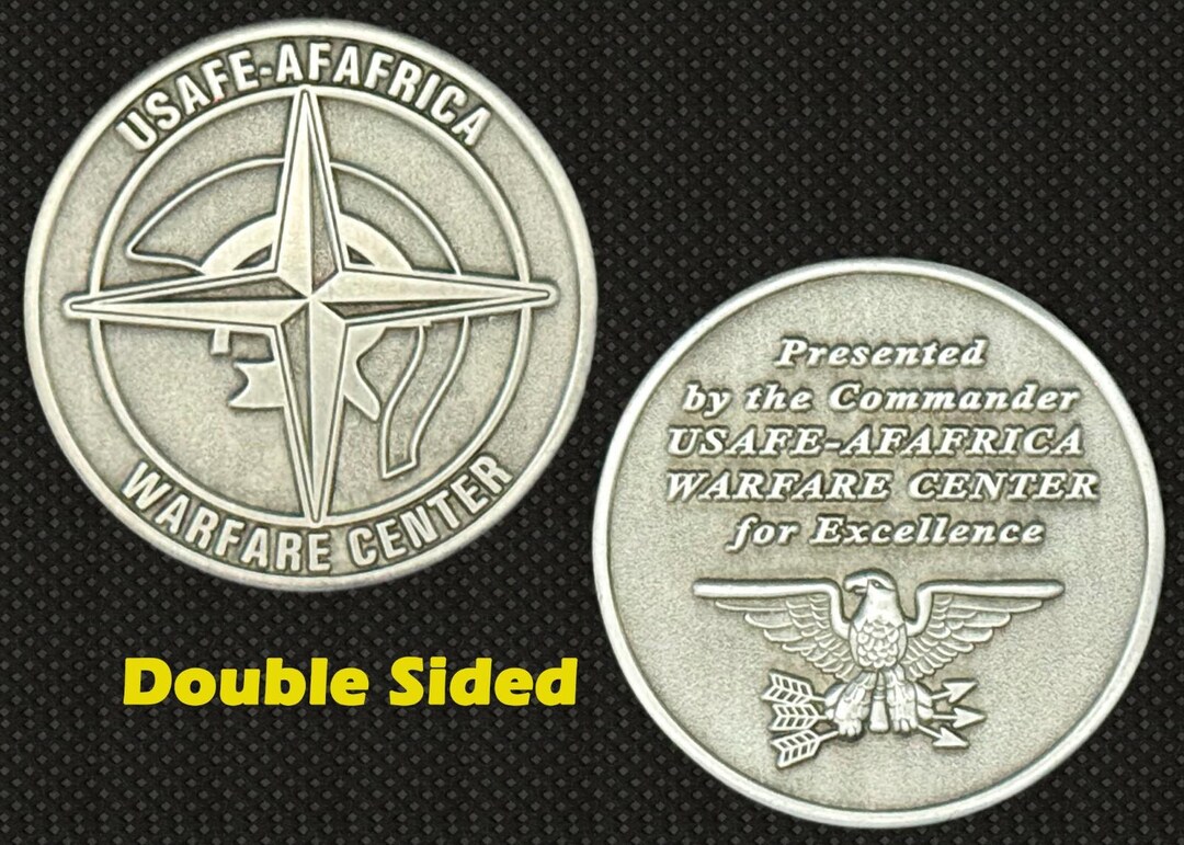 USAFE-AFAFRICA Warfare Center Commander Presented Excellence Challenge ...