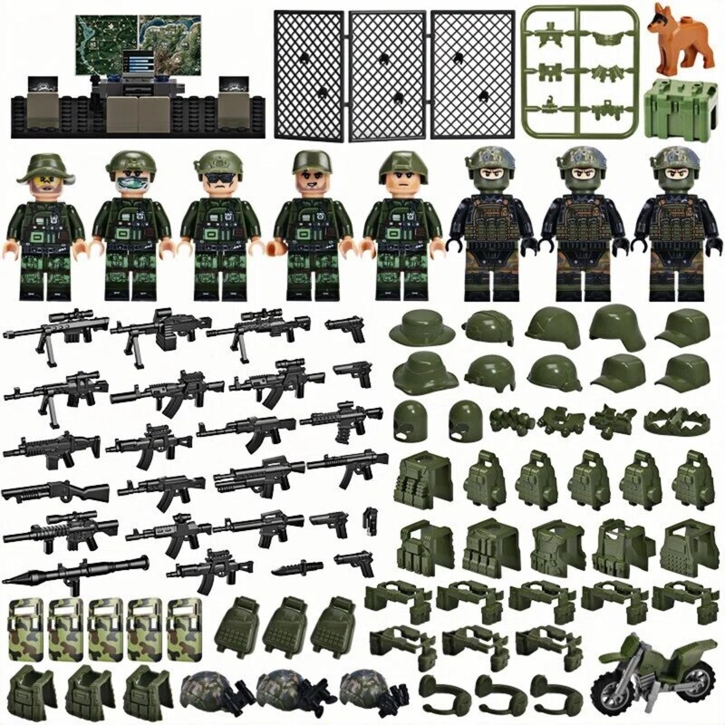 Custom Military Legos Minifigures - Etsy