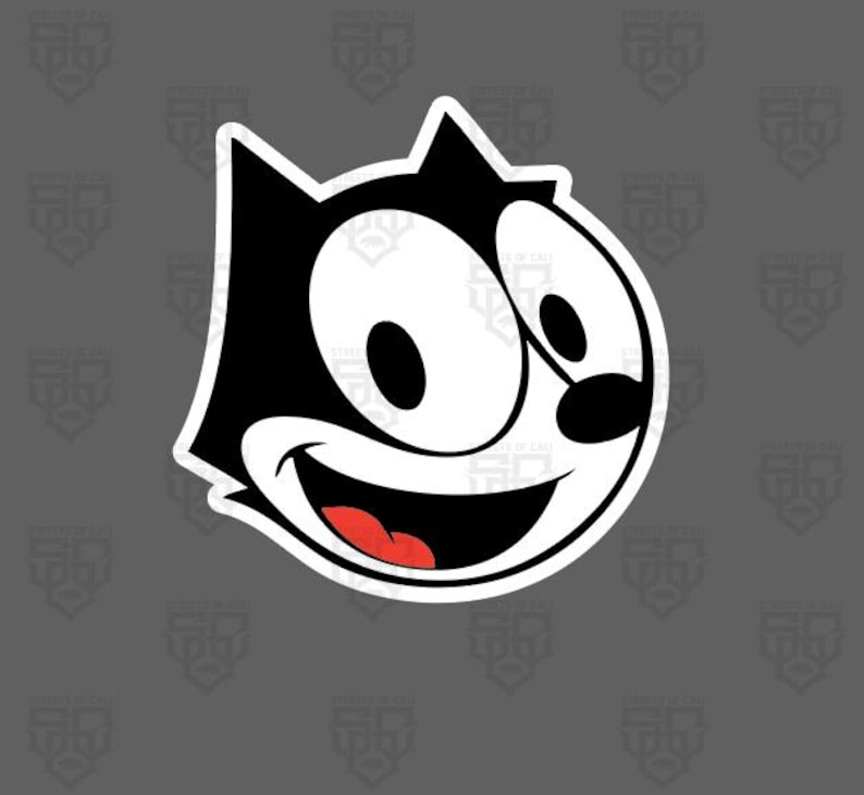 Felix the Cat Sticker/decal - Etsy