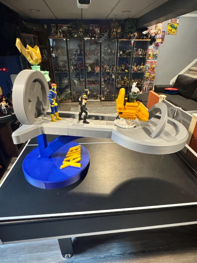 X-men Cerebro Chamber Diorama STL | 1:12 Scale Action Figure Display ...