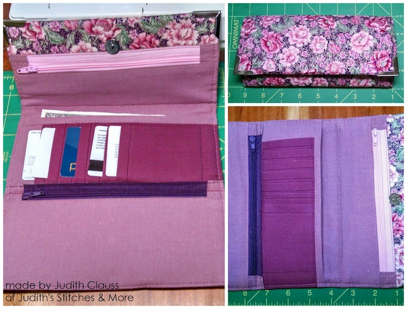 Sewing Pattern: Seat Belt Tri-fold Wallet- Digital- PDF Download - Diy ...