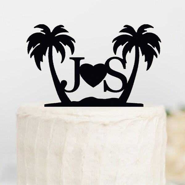 Beach Wedding Cake Topper - Etsy