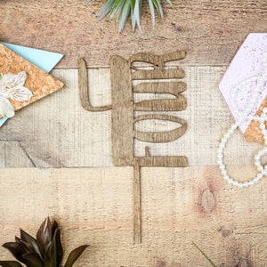 TEN BIRTHDAY CAKE Topper / Choose Numbers 1-10 / Ships in 3-5 - Etsy