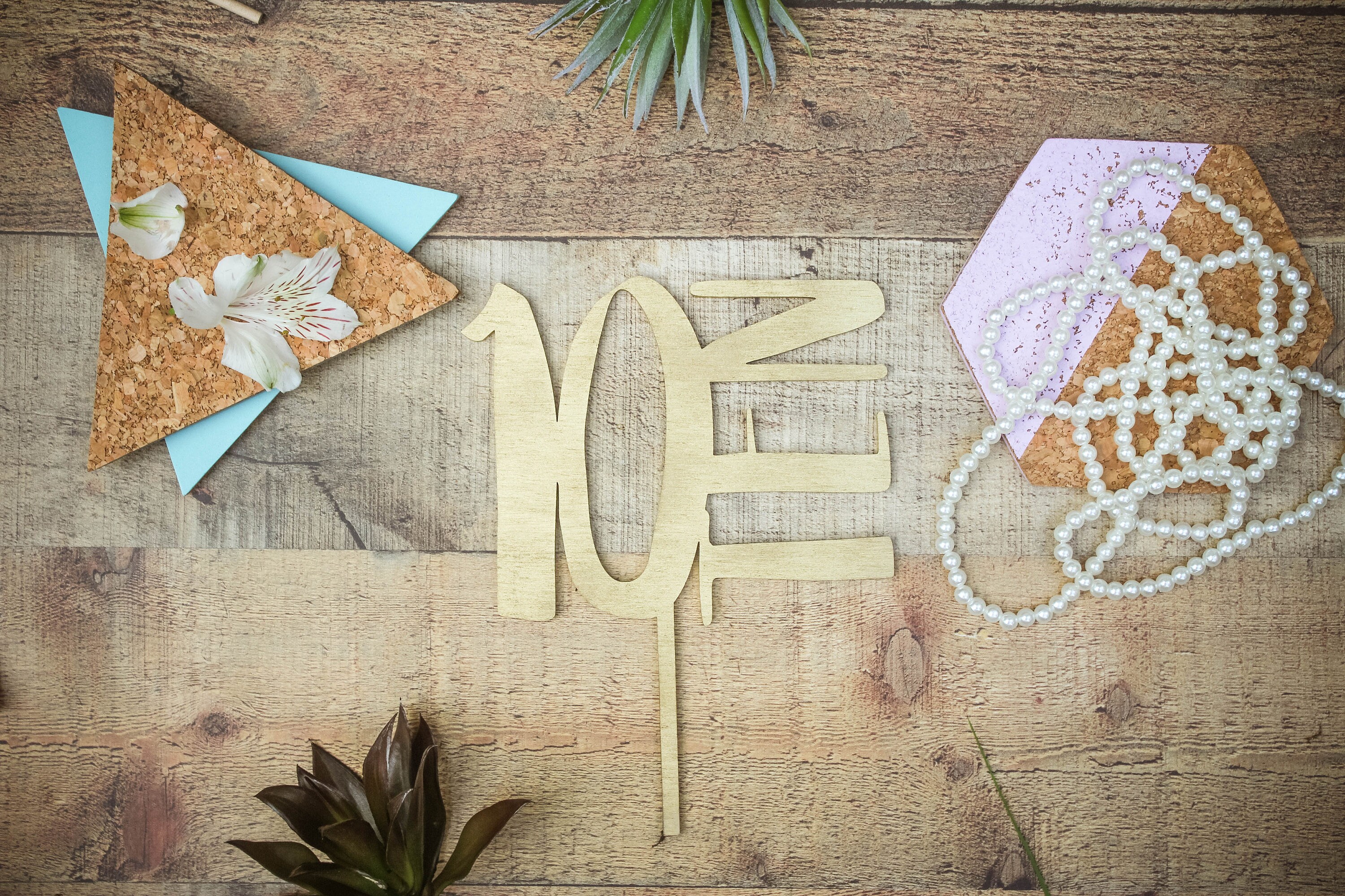 NUMBER CAKE TOPPER / Choose Numbers 1-10 / Ships in 3-5 | Etsy