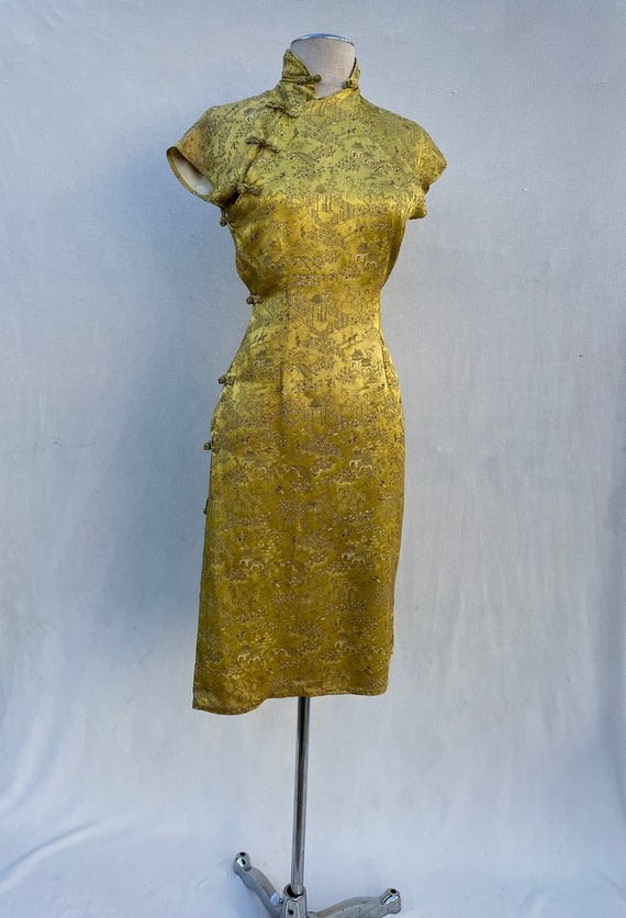 vintage japanese cheongsam - Gem
