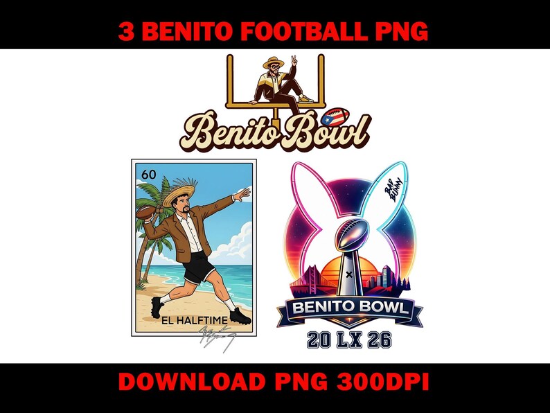 Benito Halftime BENITO PNG, Mexican Png, Football Halftime Png ...