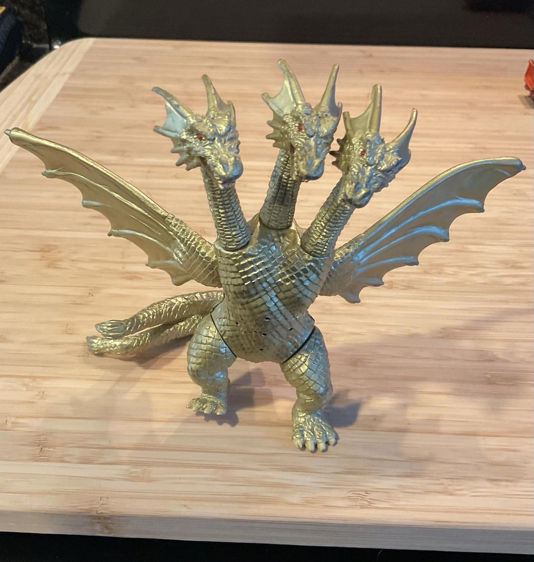 Nos Vintage 1994 King Ghidorah Trendmasters Anguirus 4 Inch Figure