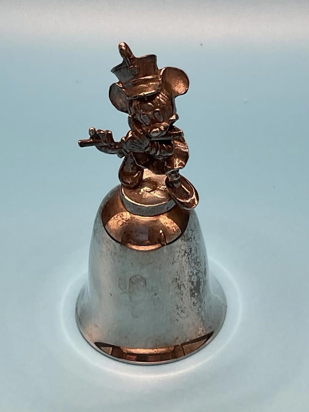 Vintage Disney Minnie Mouse Silver Plated Bell - NE Collectors Society ...