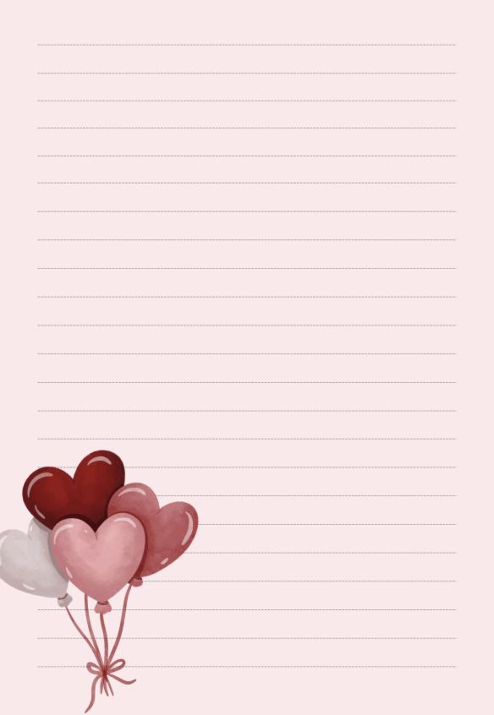 25 Page Carefully Crafted Valentine's Day Notepad - Etsy