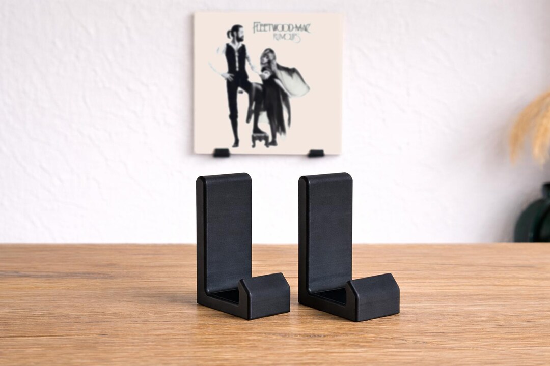 Vinyl Record Wall Clips - Set of 2 (2 Cm) - Minimal LP Sleeve Display ...