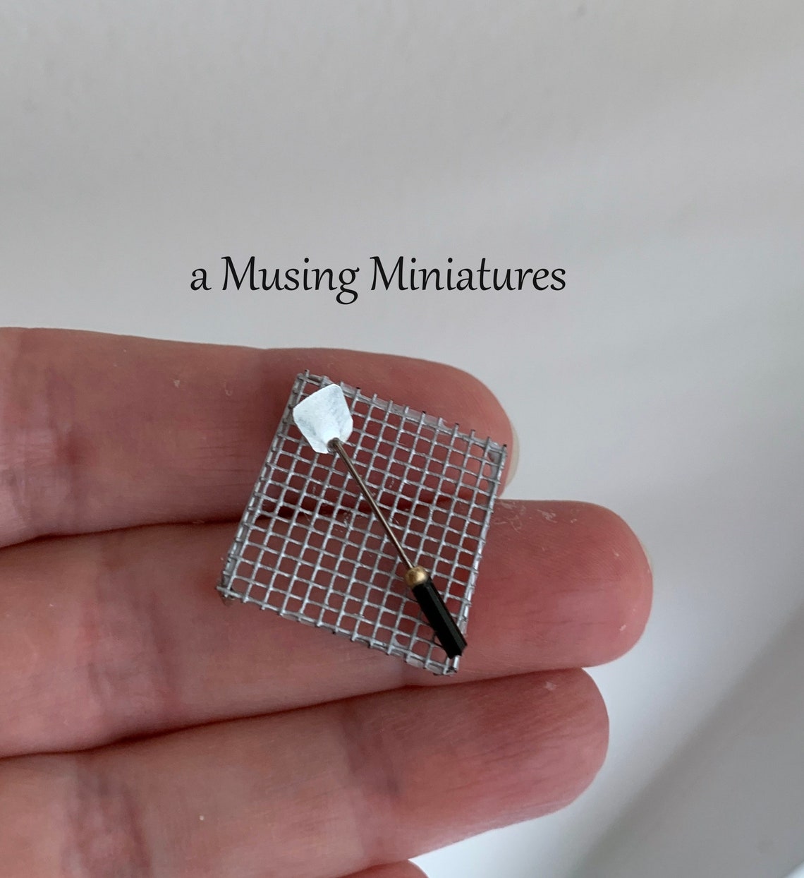 Miniature Cooling Rack and Turner for 1:12 Scale Dollhouse Kitchen or ...