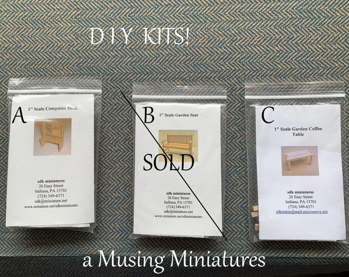 Your Choice DIY KIT for 1:12 Scale Dollhouse by SDK Miniatures - Etsy