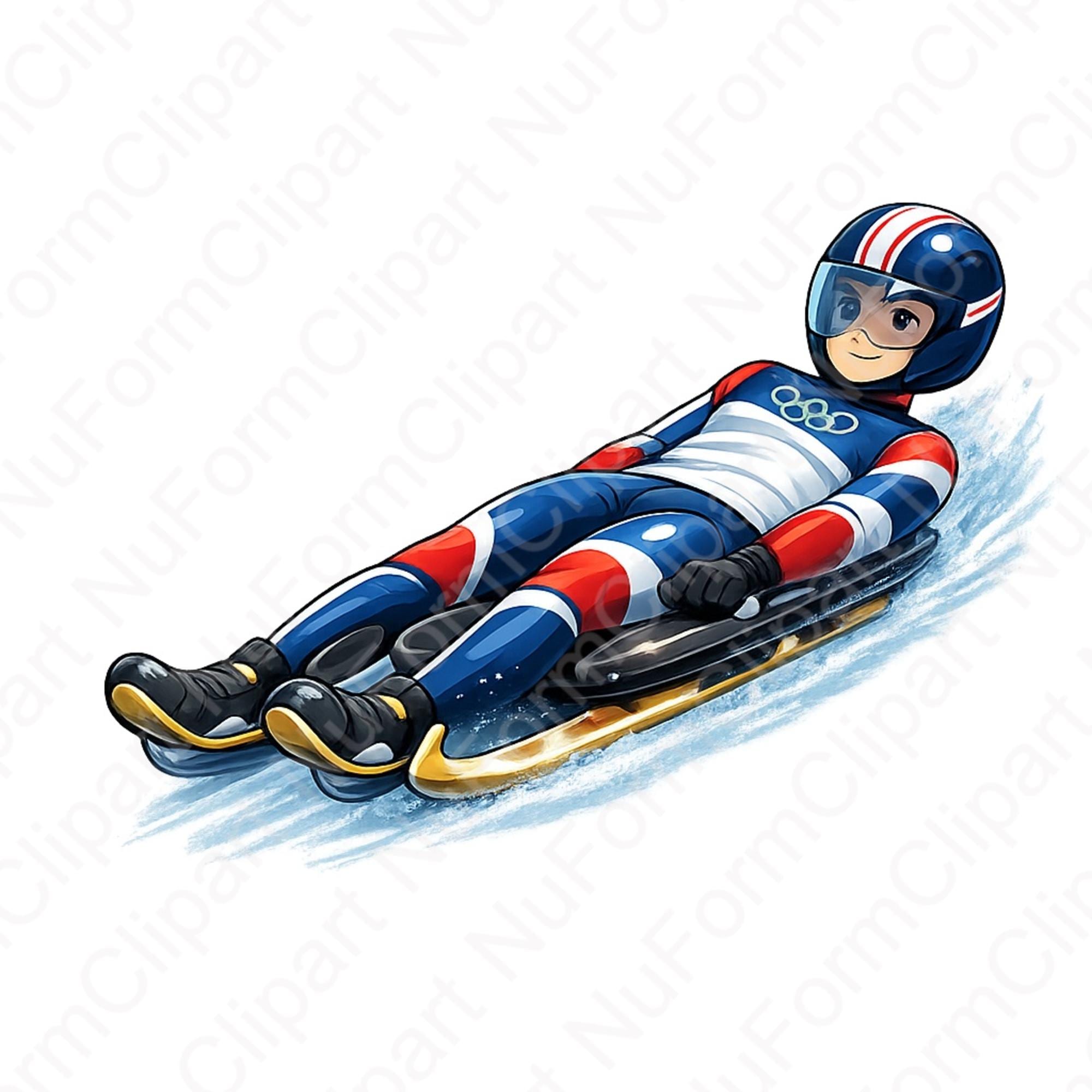 Winter Olympics PNG Clipart Set | Snow Sports Clipart | Olympic Games ...