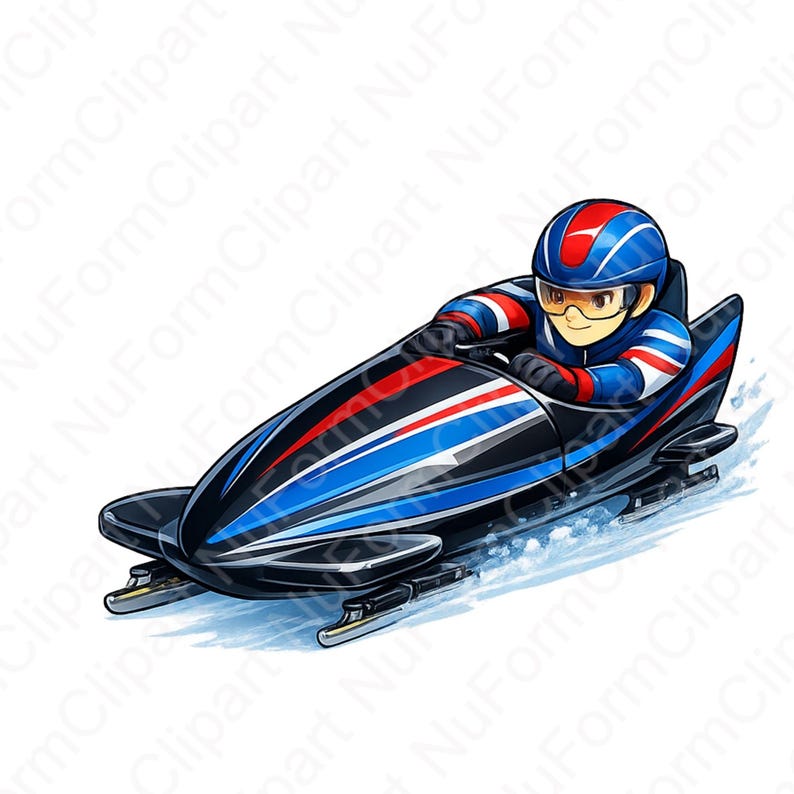 Winter Olympics PNG Clipart Set | Snow Sports Clipart | Olympic Games ...