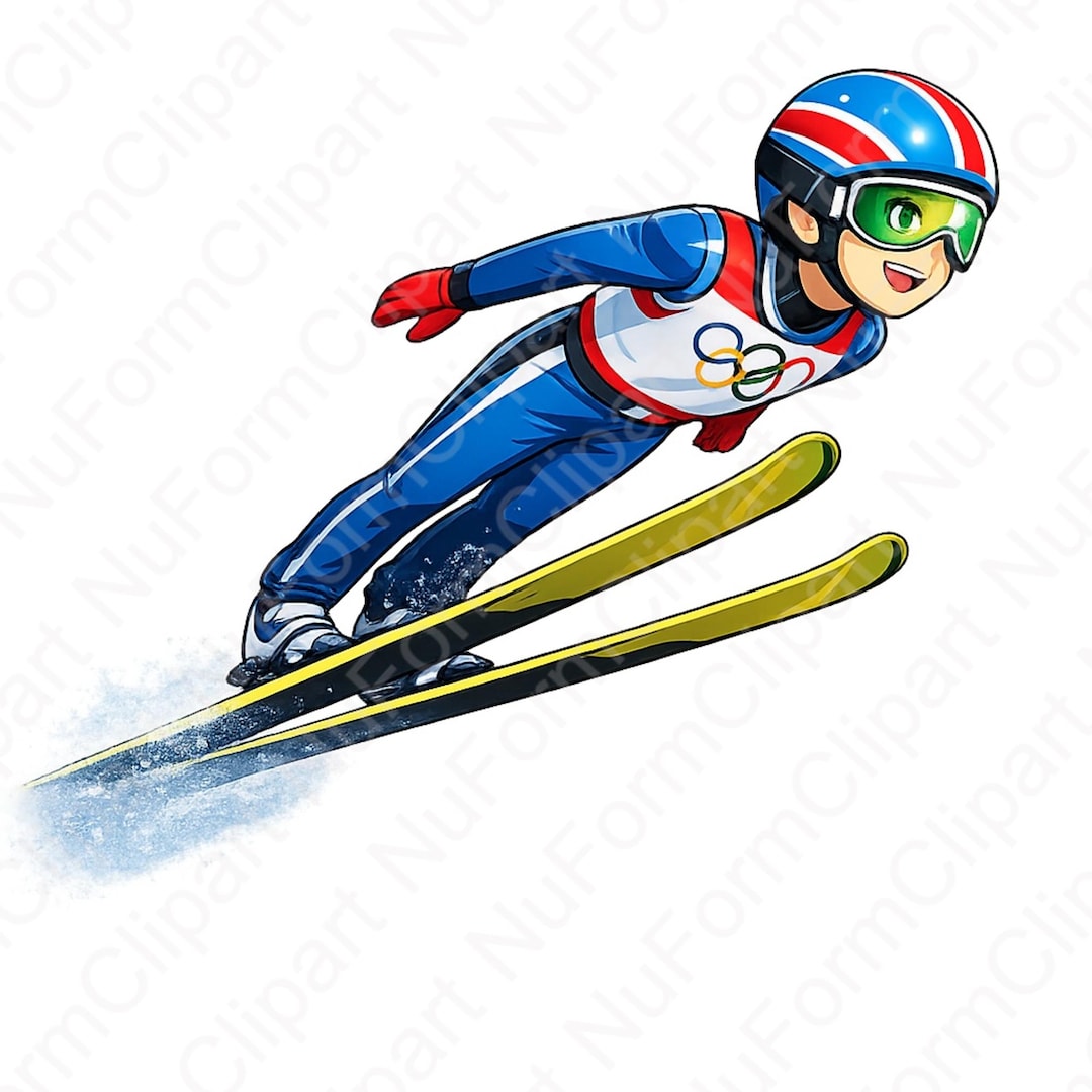 Winter Olympics PNG Clipart Set | Snow Sports Clipart | Olympic Games ...