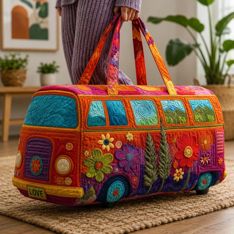 Hippietasche vw bus - Etsy.de