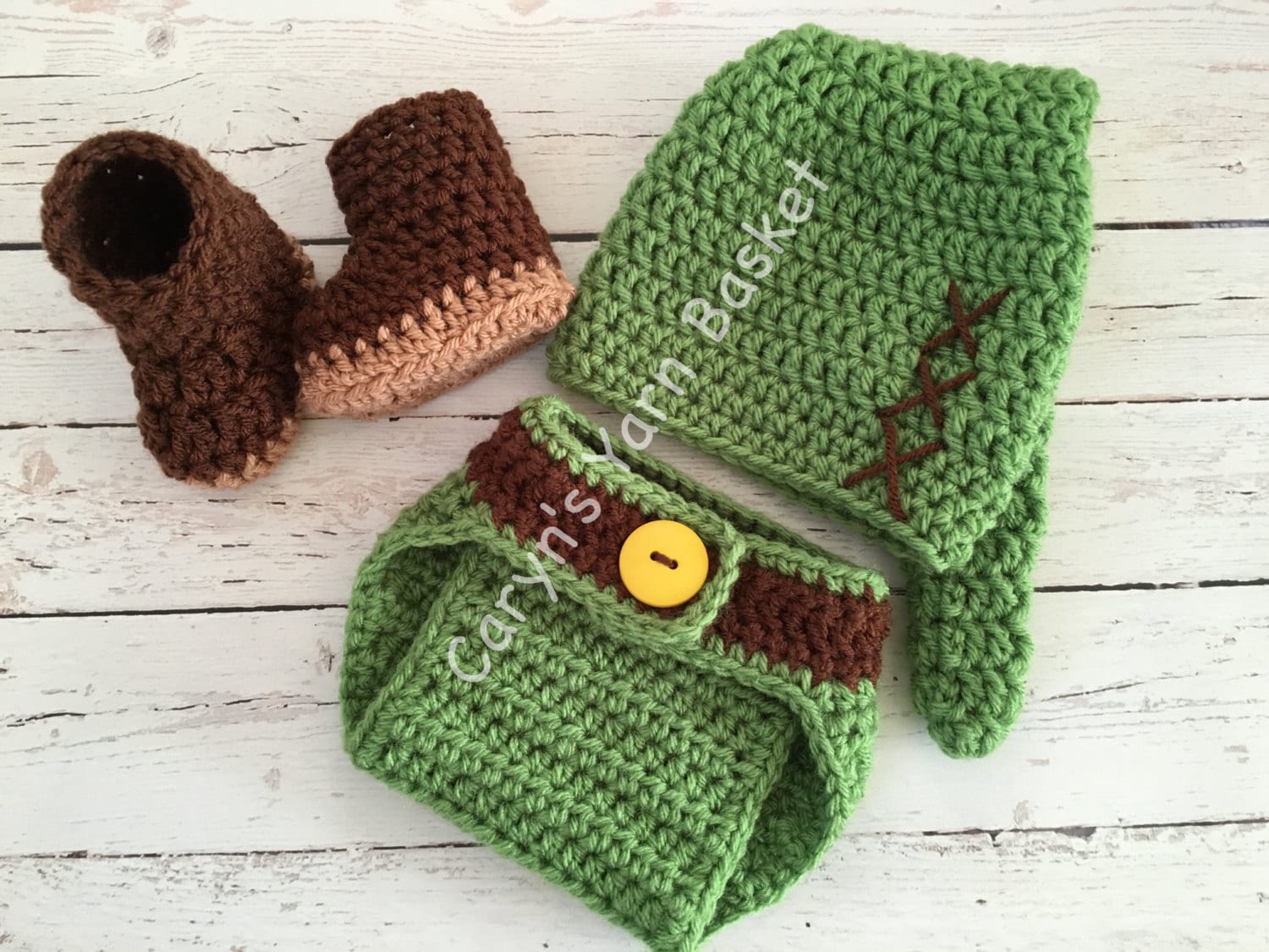 CROCHET PATTERN Newborn Size Legend of Zelda Link Crochet Elf Hat and ...