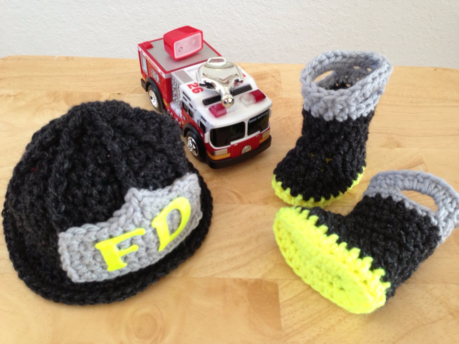 CROCHET PATTERN Newborn Size Baby Firefighter Fireman Hat - Etsy