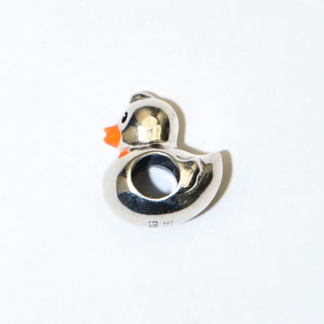 Pandora Polished Rubber Duck Charm Sterling Silver - Etsy