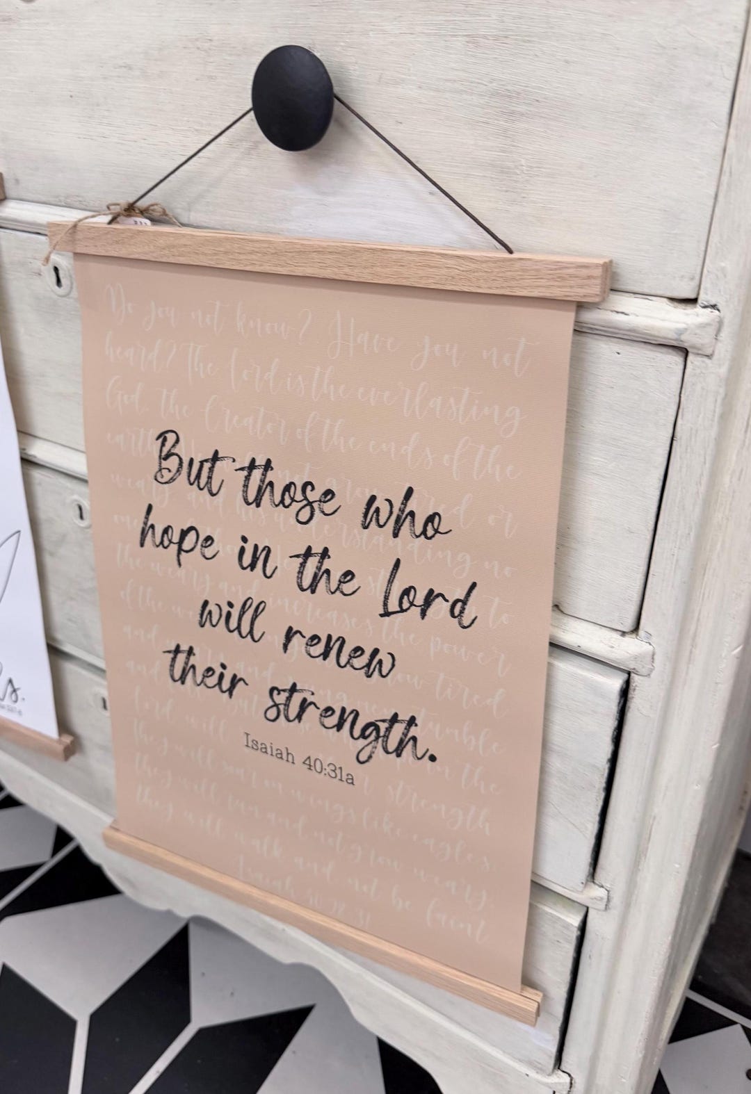 Canvas Banner | Isaiah 40 - Etsy