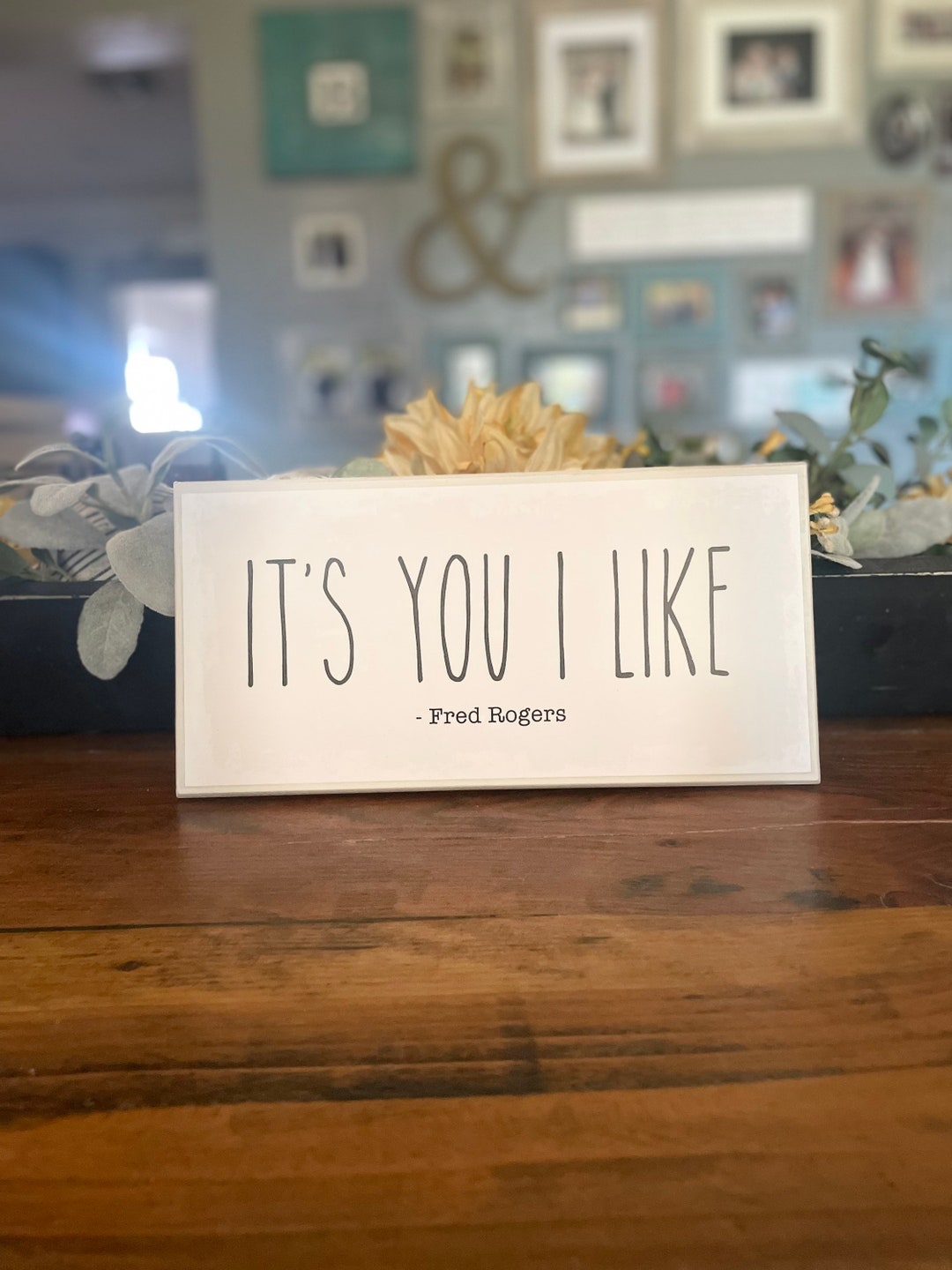 Mr Fred Rogers Quote | "it's You I Like" | Mister Rogers Song | Fred ...