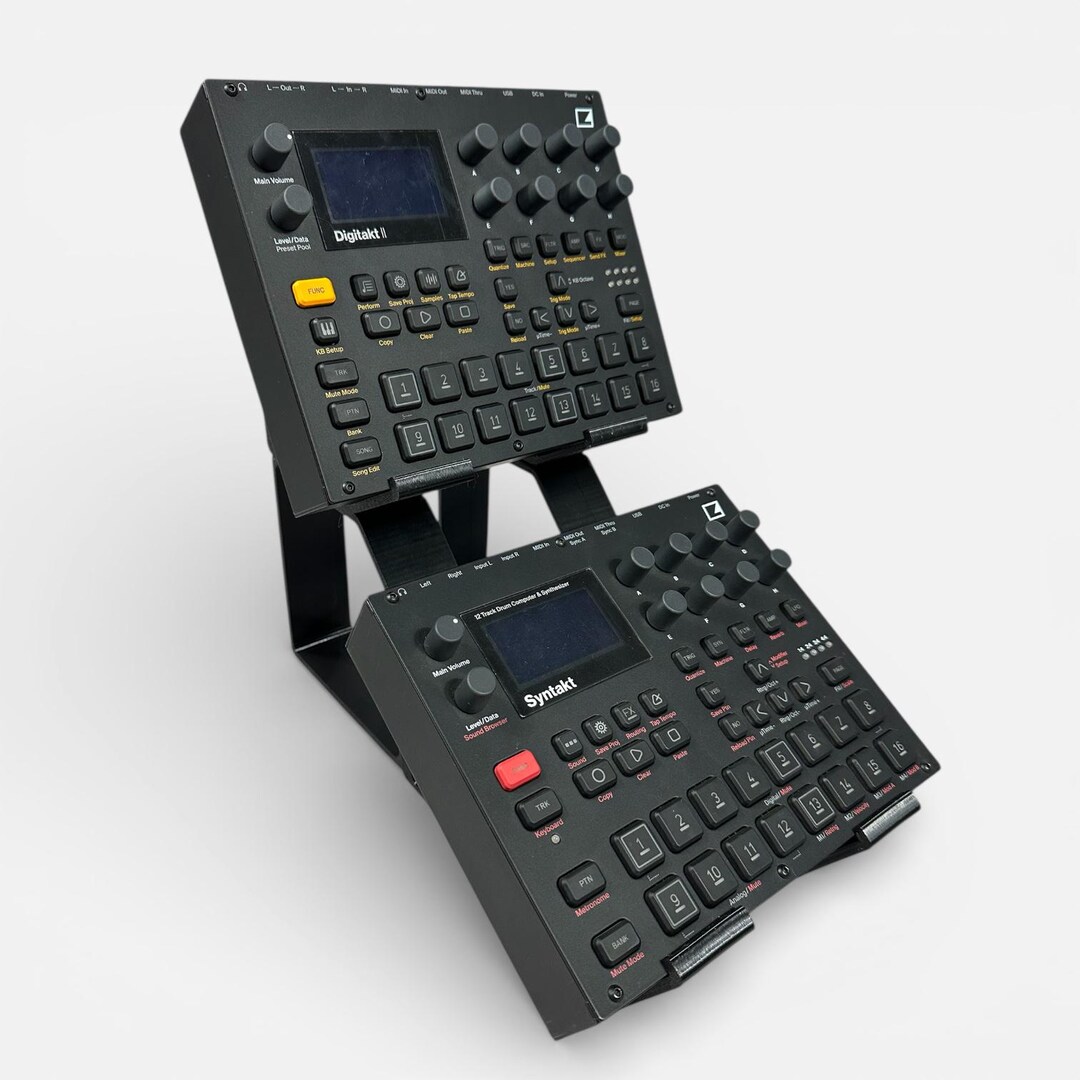 Modular Dual Synth Stand for Elektron – Digitakt, Digitone, Syntakt ...