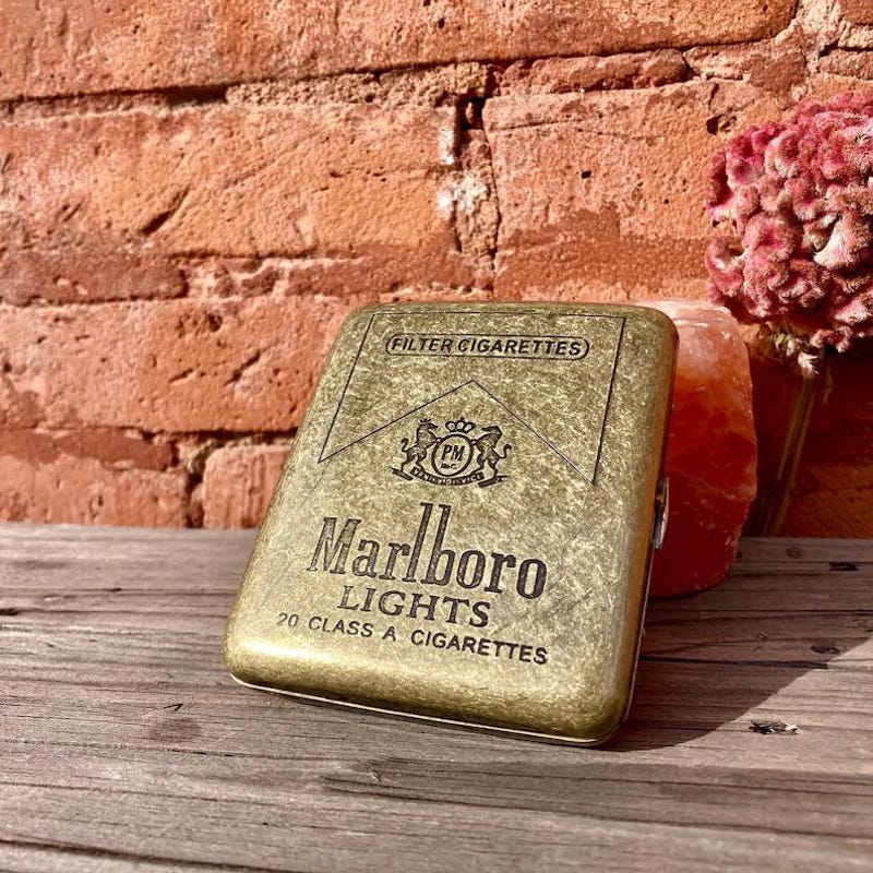 Old Cigarette Case - Etsy