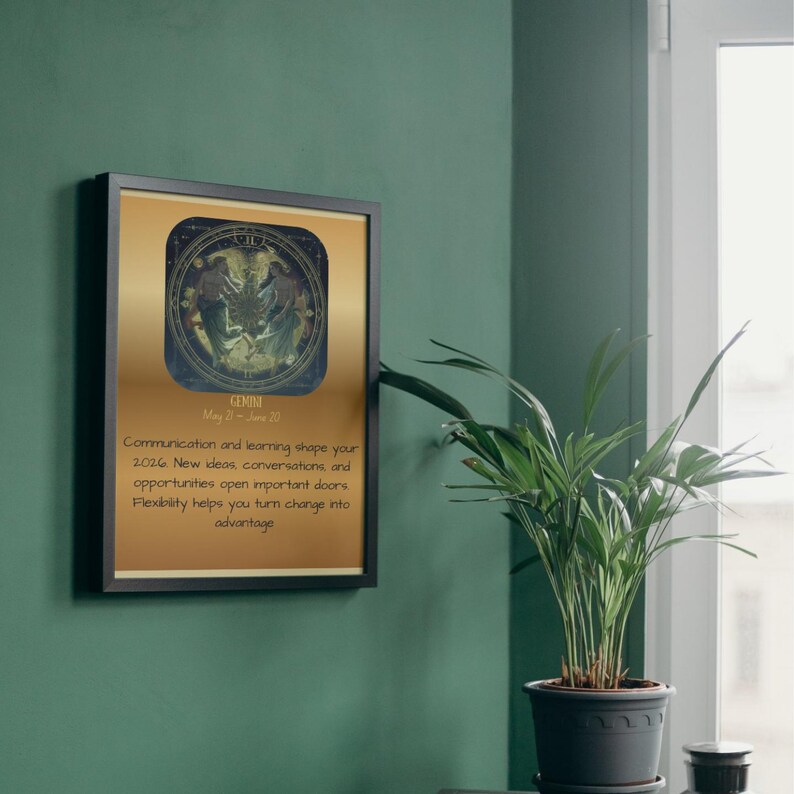 2026 Zodiac Guide & Reflection Journal | Monthly Astrology Forecasts ...