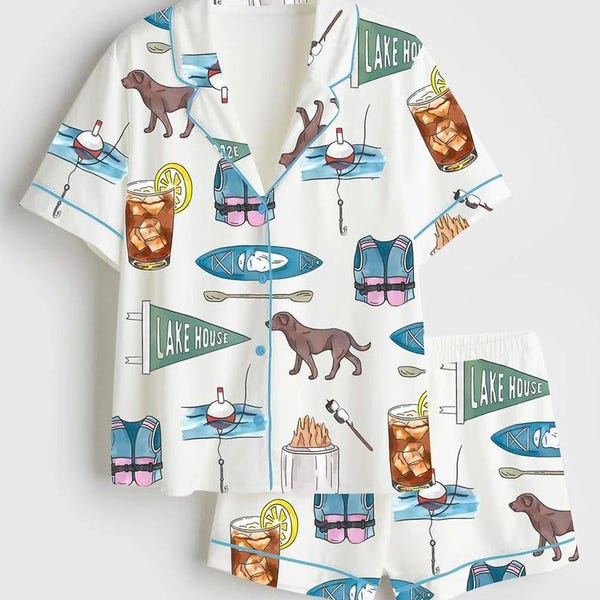 Womens Lake Pajamas - Etsy