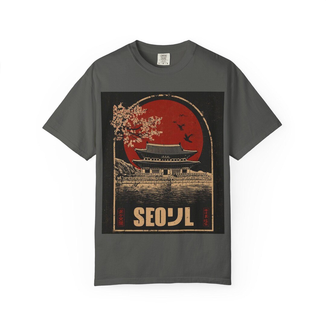 Seoul Vintage Temple Tee - Etsy UK