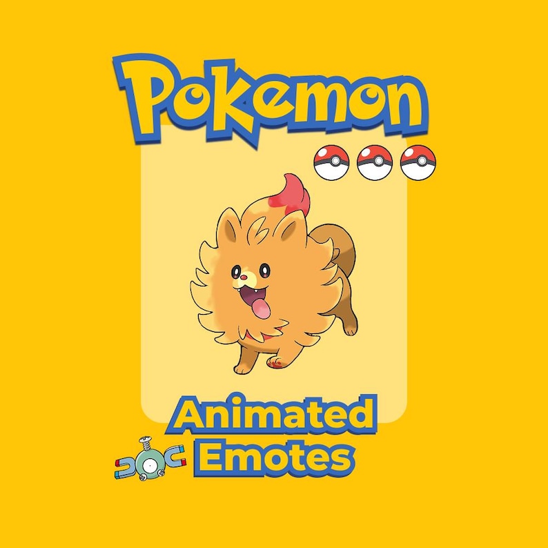 Pombon Animated Emote Bundle | Animated Twitch for Streamers - Instant ...